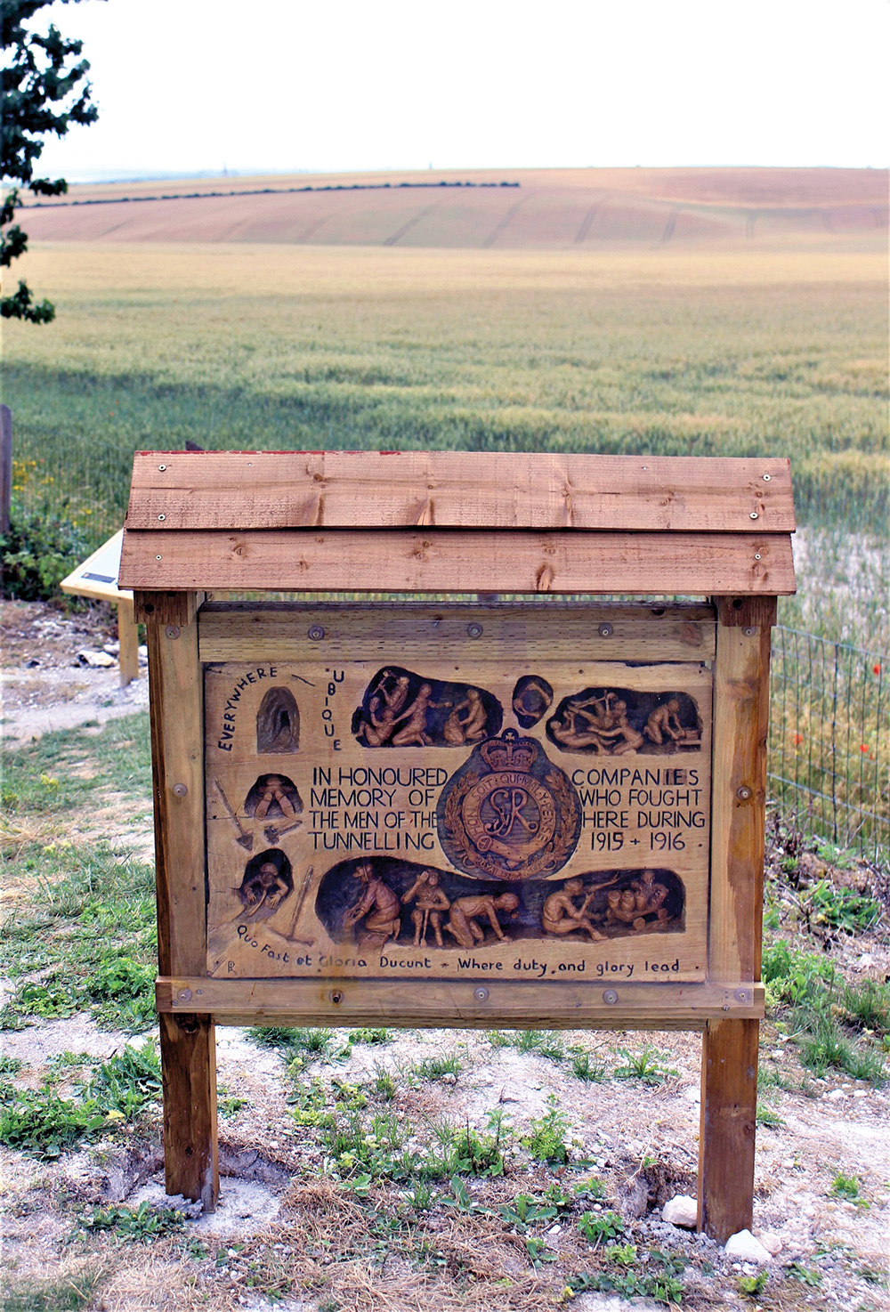 A Conversation in Wood - Lochnagar Crater